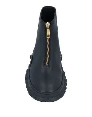 Marni Leather Zip Up Chunky Boots