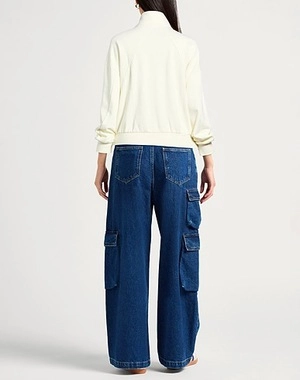 Rag & Bone Long-sleeved Sweatshirt With Half-zip Neckline And Logo