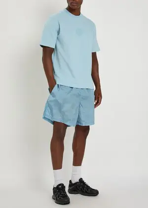 Stone Island Camo-print Nylon Swim Shorts