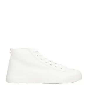 DIESEL® Minimalist High-top Canvas Shoes - White