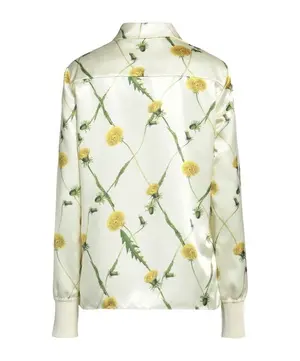 Burberry Floral Print Long Sleeve Shirt