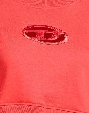 DIESEL® Solid-color Short Hoodie