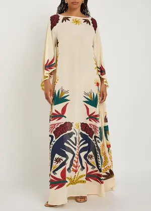Etro Printed Chiffon Tunic Dress
