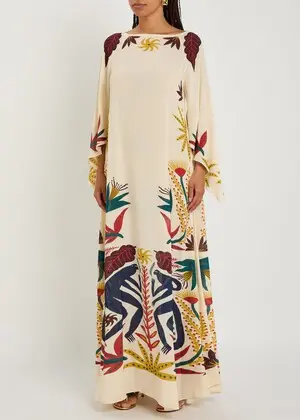 Etro Printed Chiffon Tunic Dress