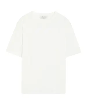 Studio Nicholson Cotton Crew Neck T-shirt - White