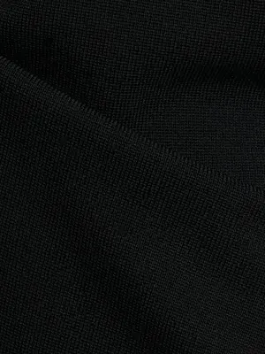 RÓHE Off-the-shoulder Ribbed Knit Dress