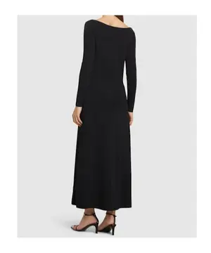 RÓHE Off-the-shoulder Ribbed Knit Dress