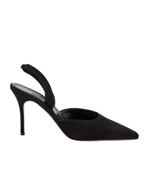 Manolo Blahnik Pointed-toe High Heels - Black