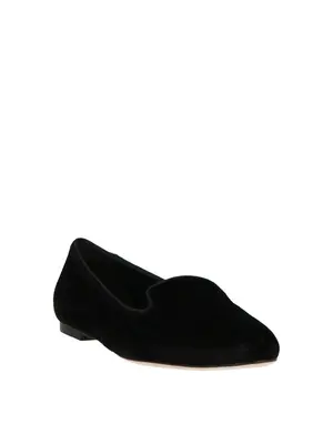 Dolce & Gabbana Velvet Round Toe Loafers