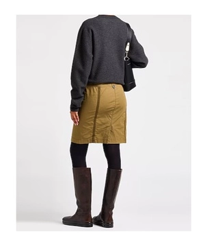 Burberry Zip-front Skirt