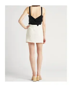 Chloé Square Neck Vest With Back Tie Detail