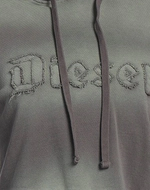 DIESEL® Tie-dyed Cropped Hoodie