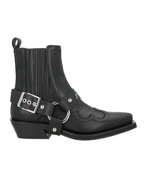 GANNI Cowboy Ankle Boots