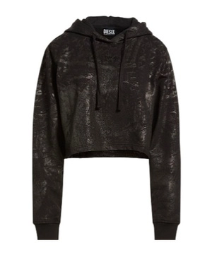 DIESEL® Solid-color Sweatshirt - Black