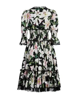 Dolce & Gabbana Flared Printed Dress