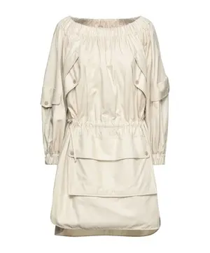 Max Mara Simple Solid-color Dress - White