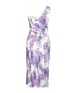Dolce & Gabbana Off-the-shoulder Floral Print Midi Dress
