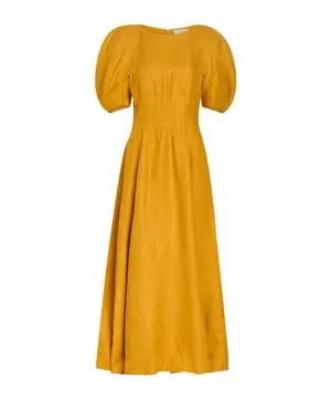 Gabriela Hearst Linen Maxi Dress