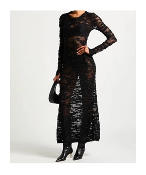 GANNI Lace Sweater Dress