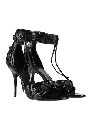 Balenciaga Open-toe Sandals With Buckled Ankle Straps