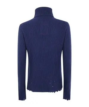 UMA WANG Ribbed Turtleneck Sweater