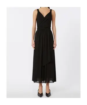 Max Mara Long Viscose Jersey Dress