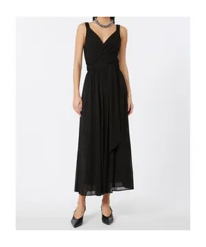 Max Mara Long Viscose Jersey Dress