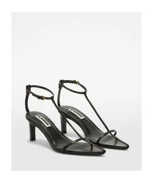 JIL SANDER T-bar Ankle Strap Sandals