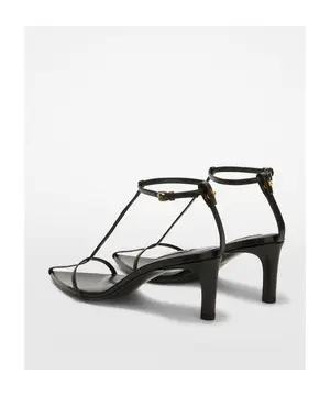 JIL SANDER T-bar Ankle Strap Sandals