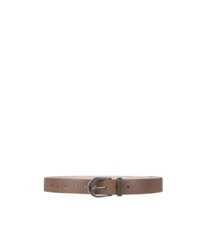 Brunello Cucinelli Solid Color Belt - Brown