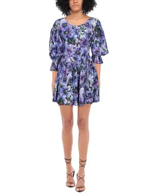 Dolce & Gabbana Floral Long-sleeve Dress