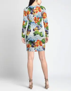 Dolce & Gabbana Floral Print Bodycon Dress