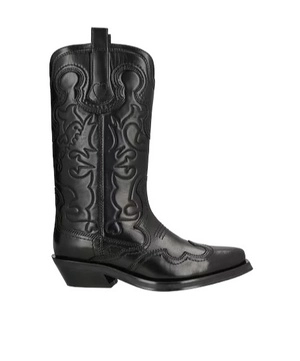 GANNI Cowboy Boots