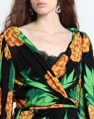 Dolce & Gabbana Floral-print Wrap Dress