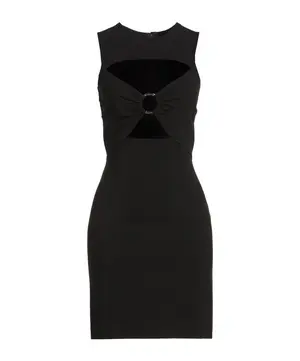 Dolce & Gabbana Sleeveless Stretch Dress With Appliqués