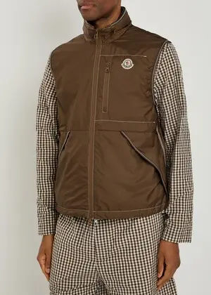 Moncler Ansiei Hooded Nylon Gilet