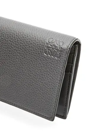 Loewe Long Horizontal Wallet In Soft Grained Calfskin