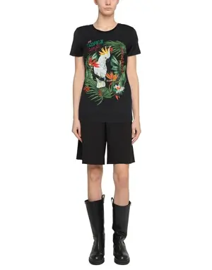 Dolce & Gabbana Solid Crew Neck Short Sleeve T-shirt
