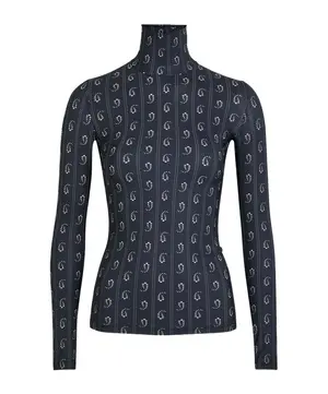 TORY BURCH Printed Stretchtop