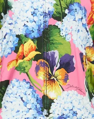 Dolce & Gabbana Floral Print Casual Jacket