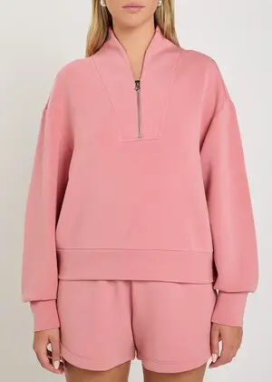 Varley Zip Collar Sweatshirt - Pink
