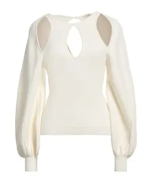 Chloé Openwork Knitwear Sweater - White