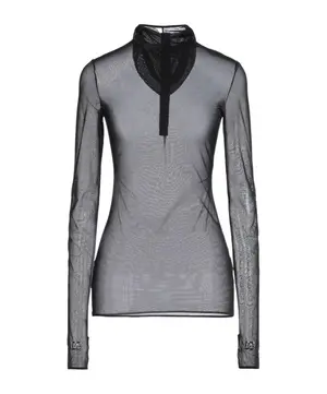 Dolce & Gabbana Sheer Mesh Long Sleeve Hoodie