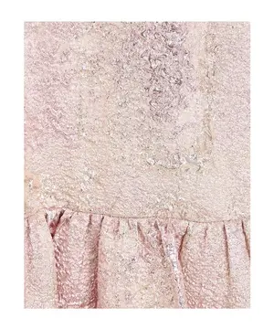 Dolce & Gabbana Flared Mini Dress With 3/4 Sleeves