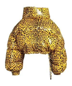Dolce & Gabbana Leopard Print Down Jacket