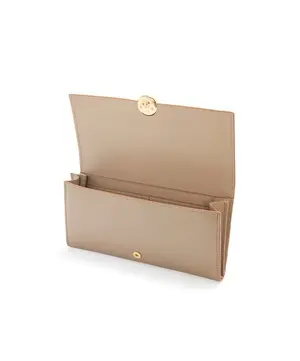 Loewe Logo Engraved Fold-over Wallet