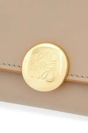 Loewe Logo Engraved Fold-over Wallet