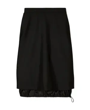 Tory Burch Ruffle Midi Skirt