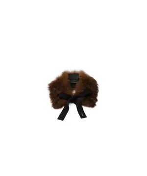 Prada Shearling Collar - Caramel