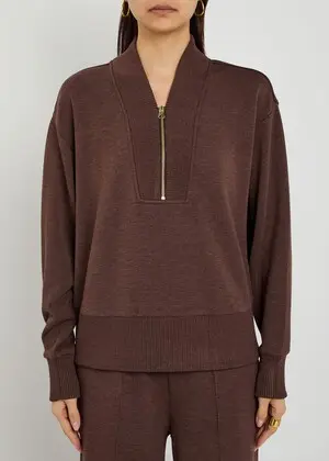 Varley Sally Stretch-jersey Sweatshirt